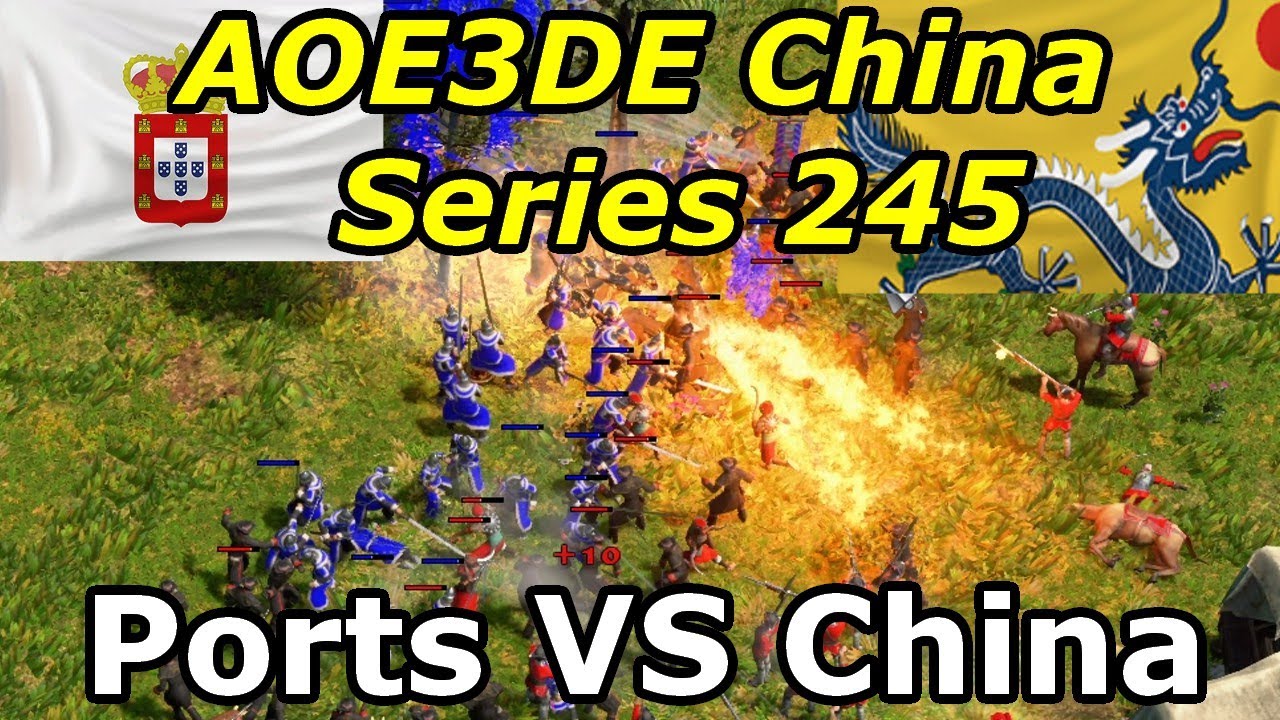 Age Of Empires 3 Definitive Edition 1V1 China Vs Ports Supremacy China ...