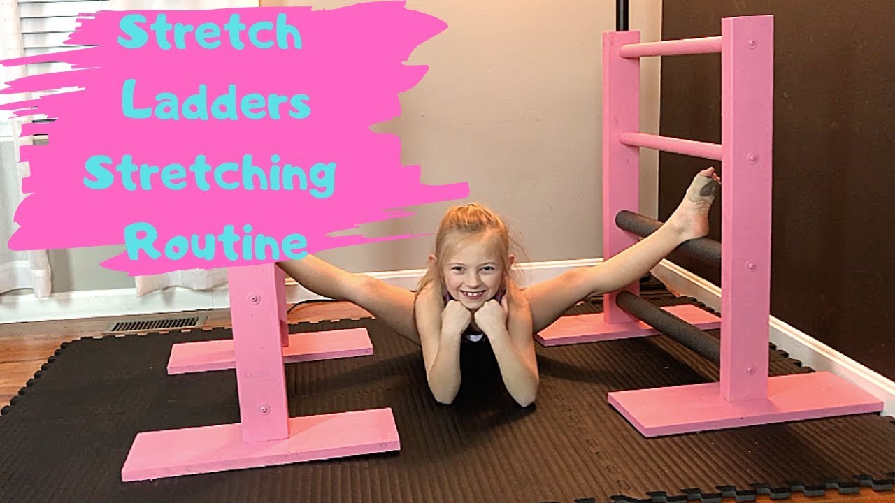 Stretch Ladders For Dancers. 🤸‍♀️ Practicing The Lilly Ketchman Stretch ...