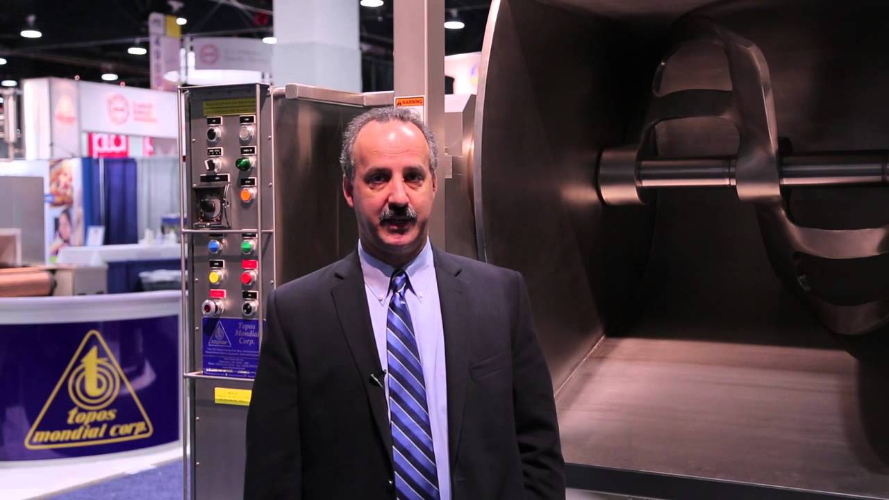 Topos Mondial Open Frame Bakery Mixers - YouTube