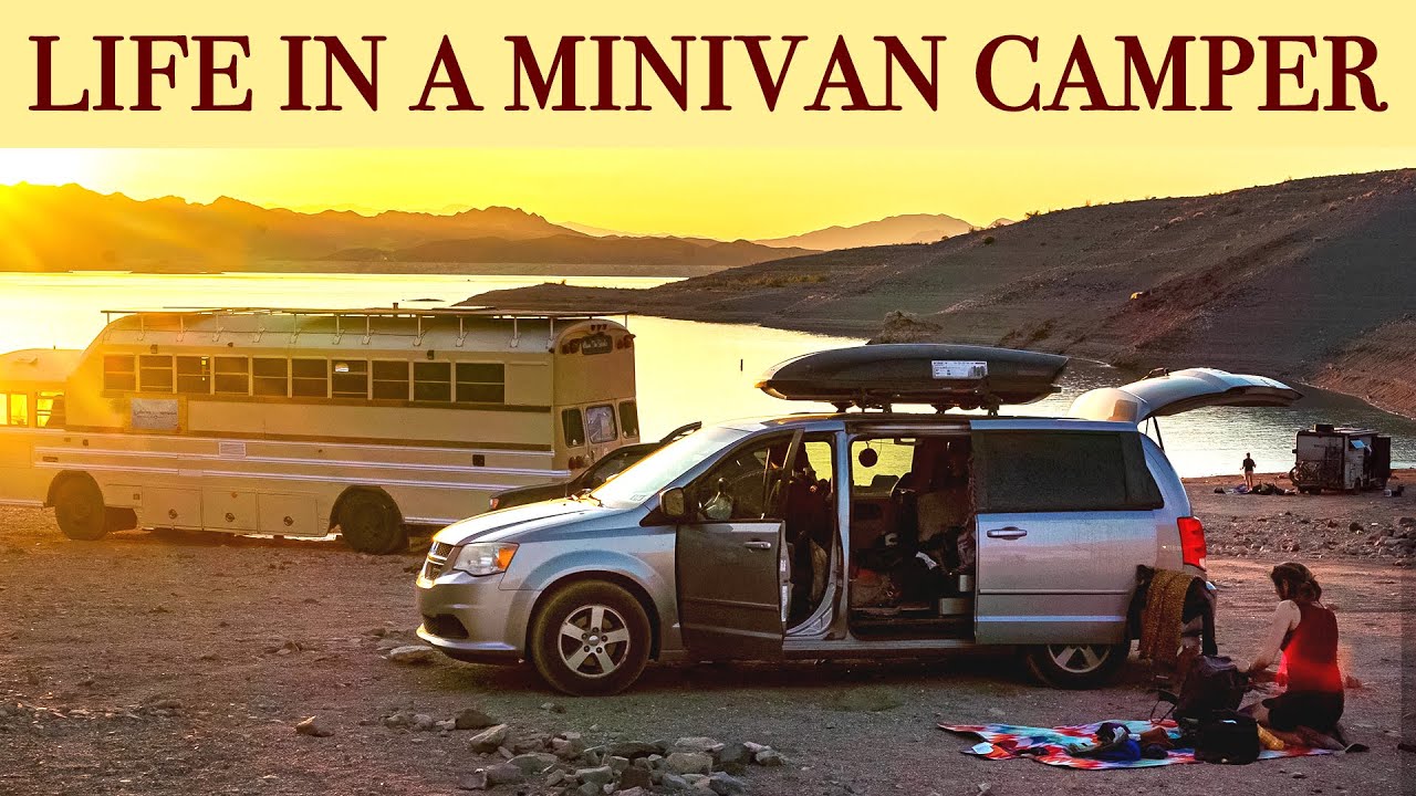 #3. The End of Solo VanLife | Lake Mead Boon-docking in a Minivan ...