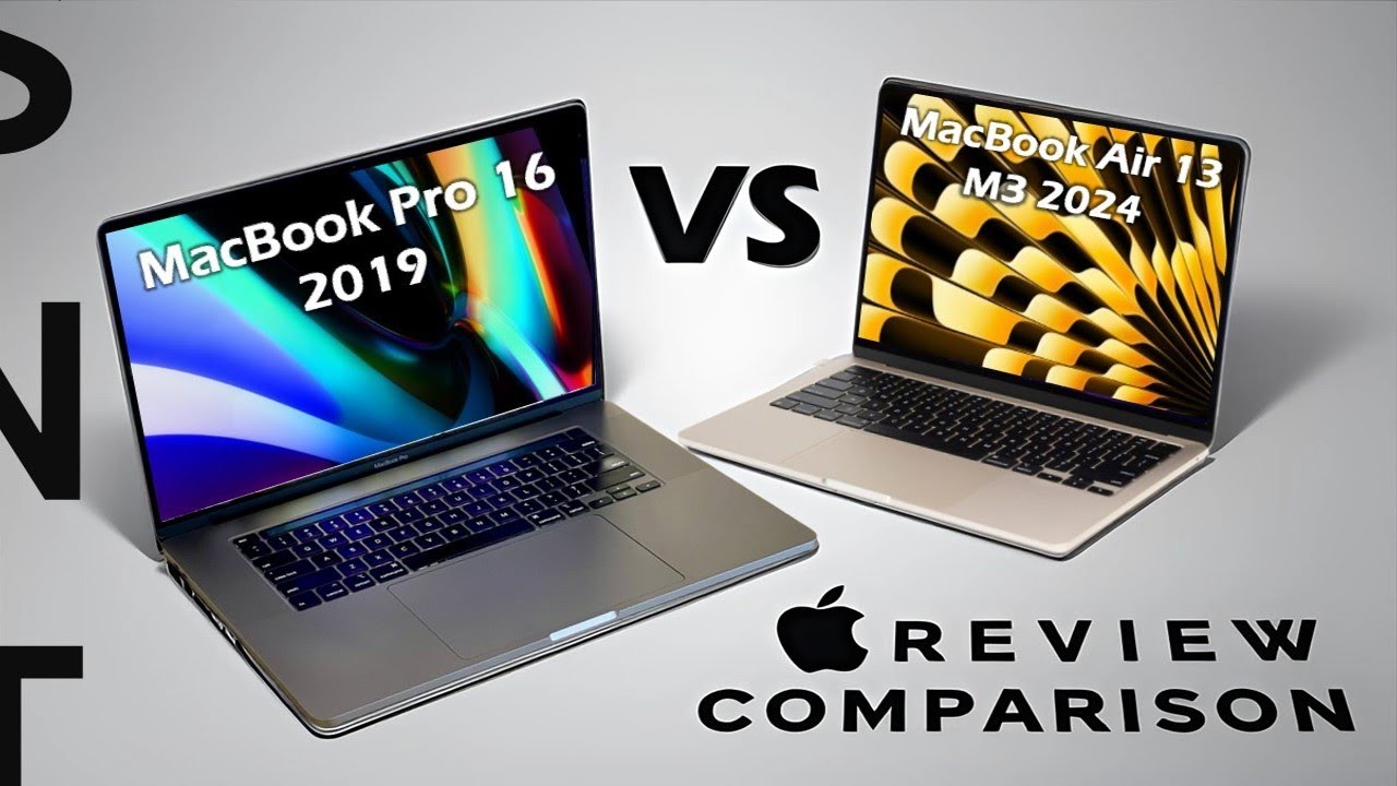 Apple MacBook Pro 16 2019 vs MacBook Air 13 M3 - spec review ...