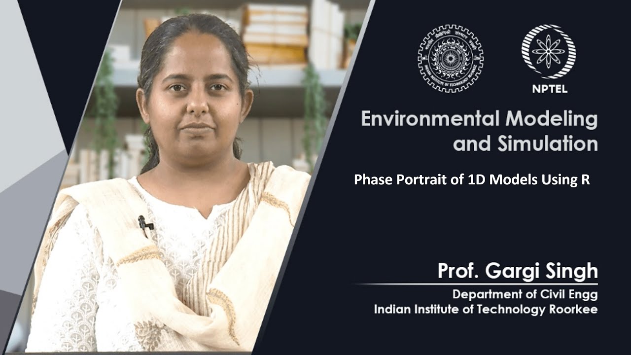 Lecture 55: Phase Portrait of 1D Models Using R - YouTube