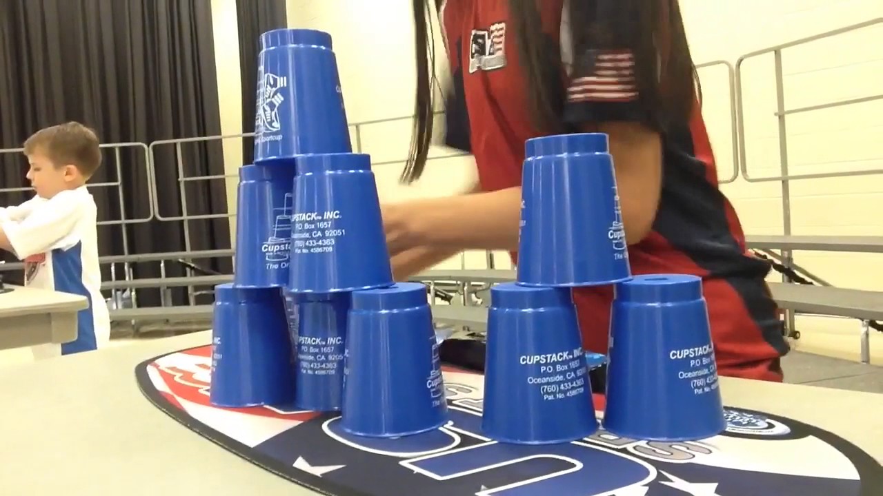 First Ever Original Cup Stacks! - YouTube