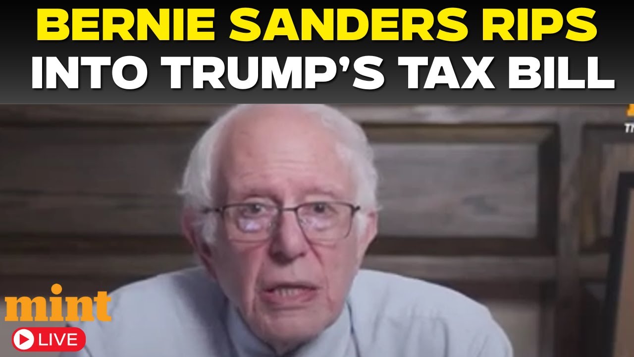 Bernie Sander LIVE | Bernie Sanders RIPS Into Trump’s ‘One, Big ...