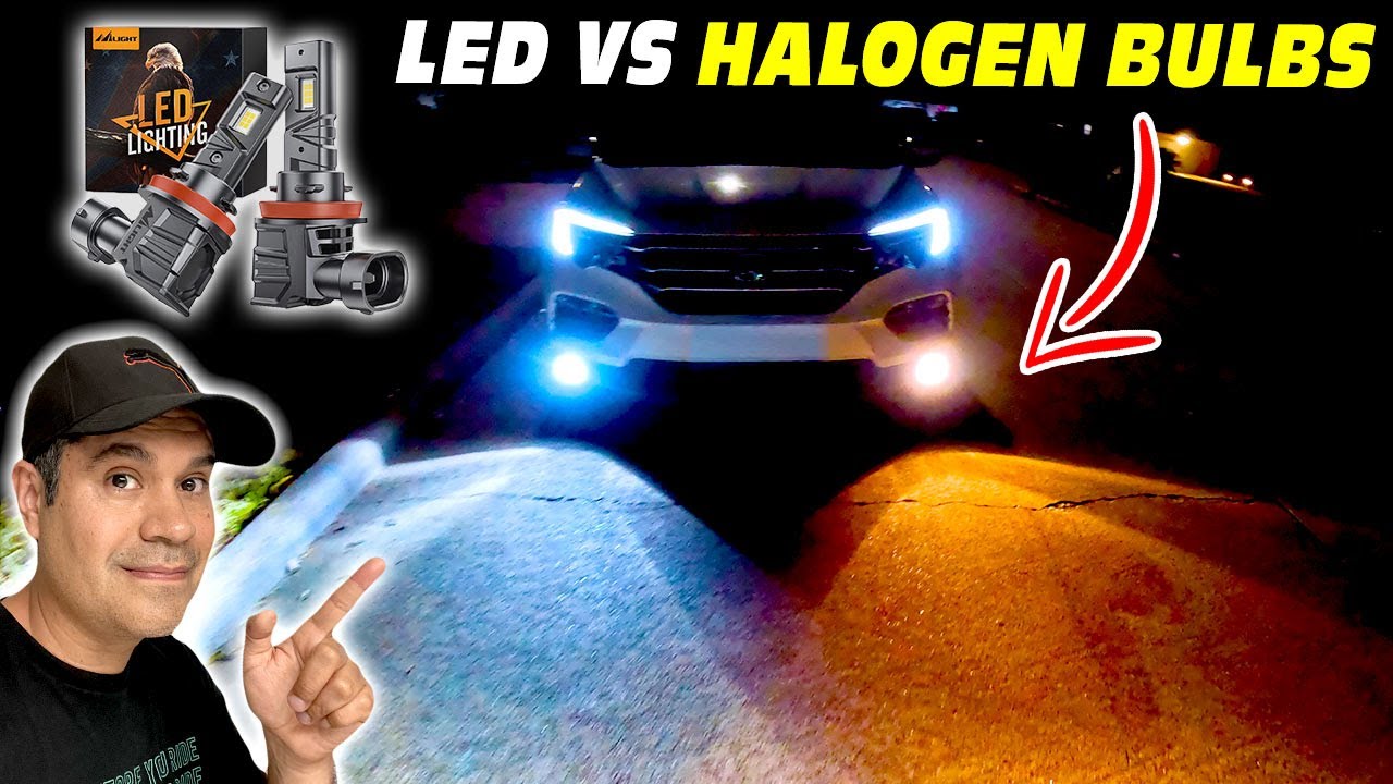 6000k SUPER BRIGHT! H11 LED bulbs HEADLIGHTS or Fog lights - Nilight ...