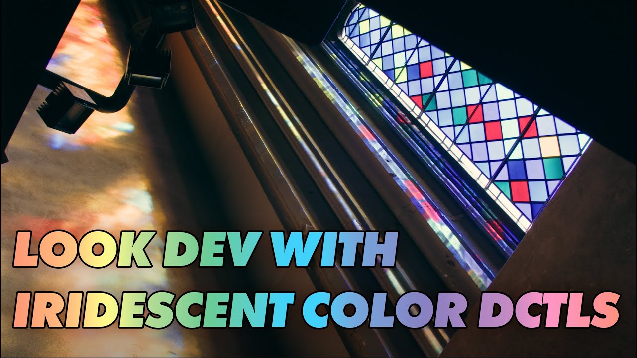 How to Create a Look in Resolve using Iridescent Color DCTLs - YouTube