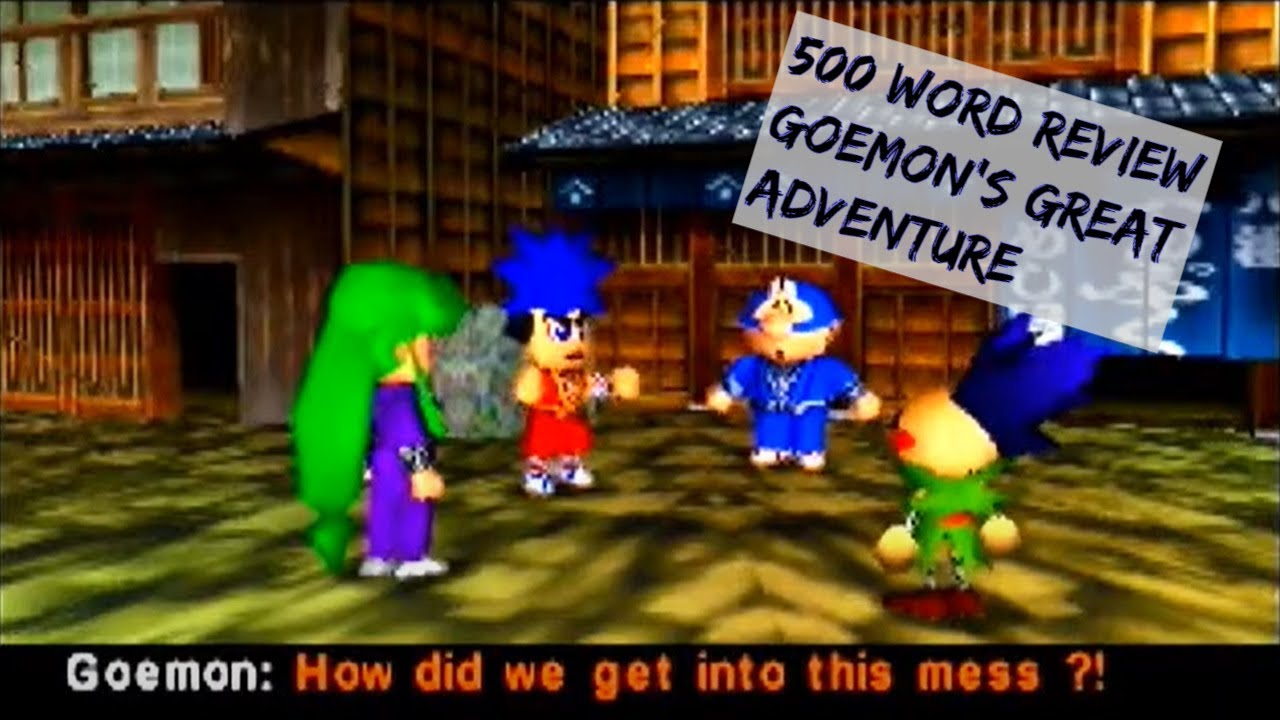 Goemon's Great Adventure (Nintendo 64) Review - YouTube