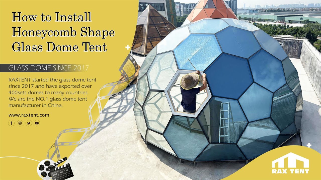How to Install the Honeycomb Glass Dome Step by Step? - YouTube