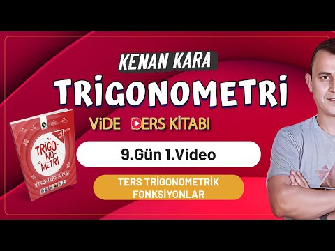 Trigonometri Kampı - 19 | 9.Gün 1.Video | Ters Trigonometrik Fonksiyonlar | #trigonometri