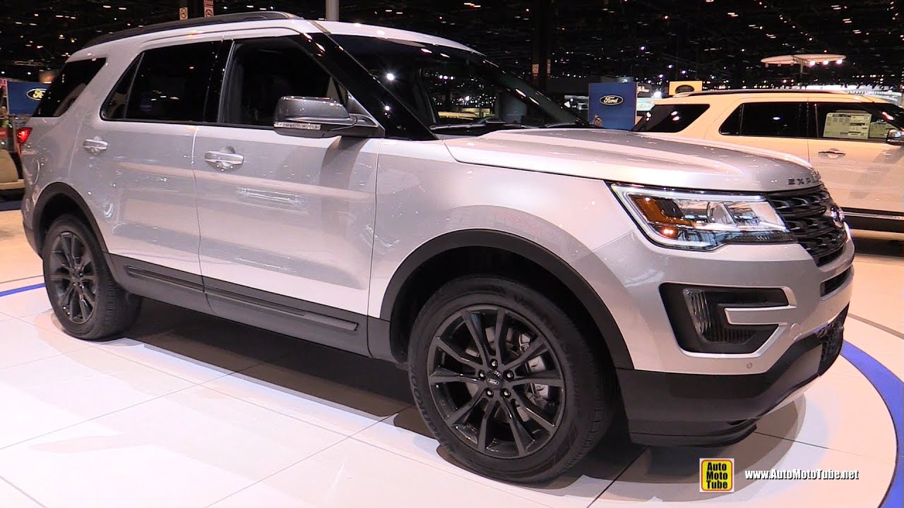 2016 Ford Explorer XLT Sport - Exterior and Interior Walkaround - Debut ...