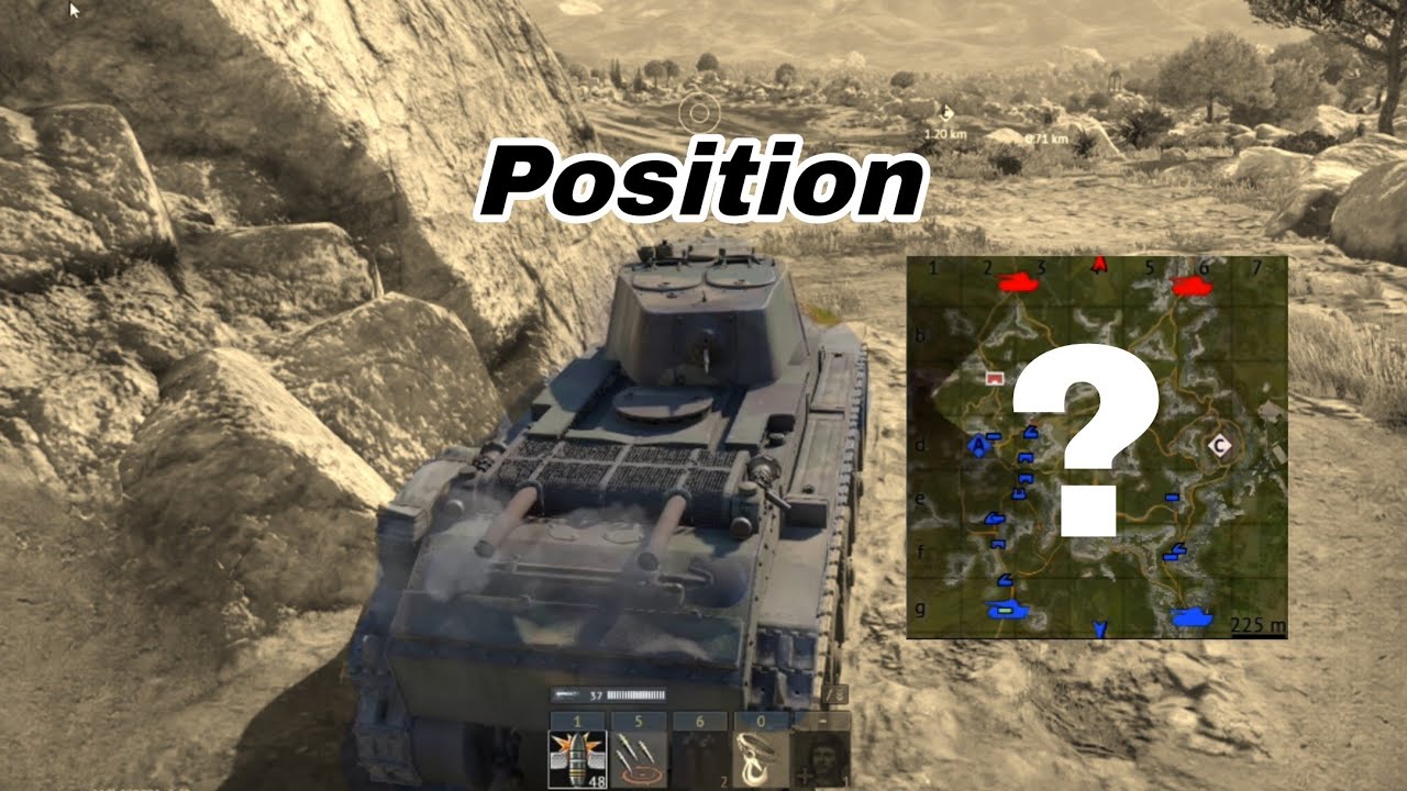 Learn powerful sniper positions in War Thunder. - YouTube