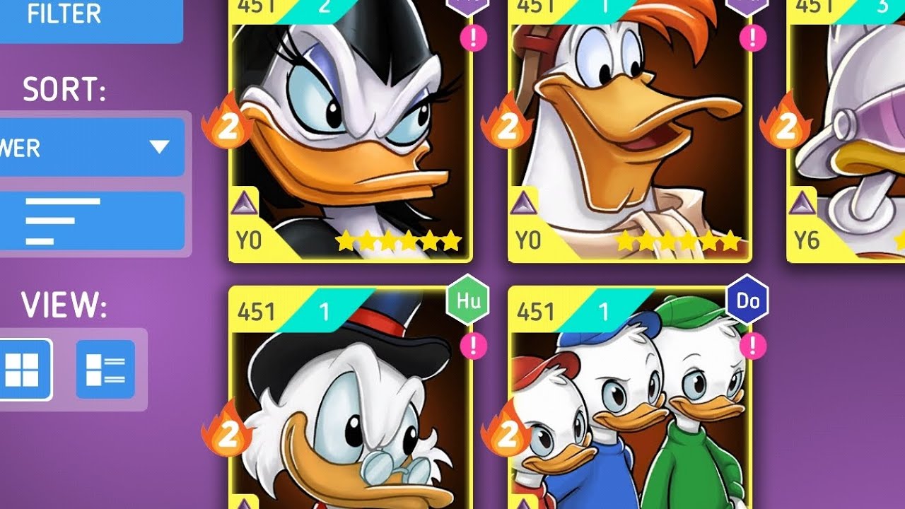 Magica and Megavolt. Disney Heroes Battle Mode - YouTube