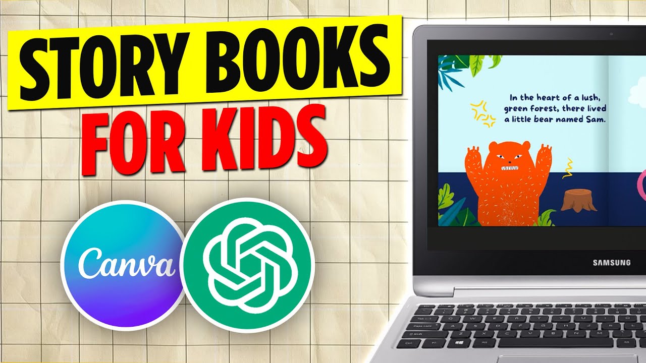 How to Create Story Book For Kids Using Canva And ChatGPT (2025) - YouTube