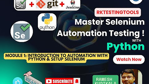 Selenium Python Automation Testing - YouTube