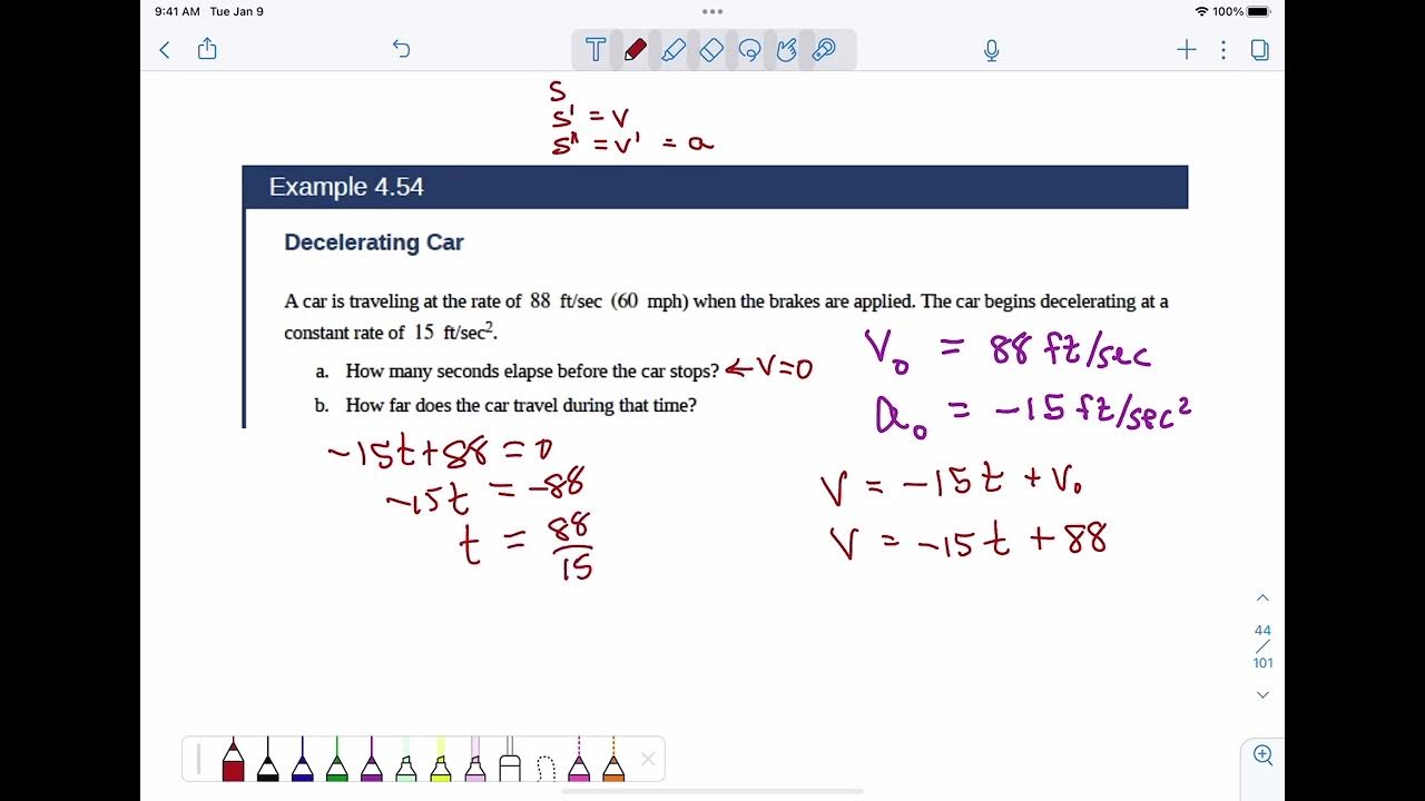 Finding the antiderivative if you have an initial value - YouTube