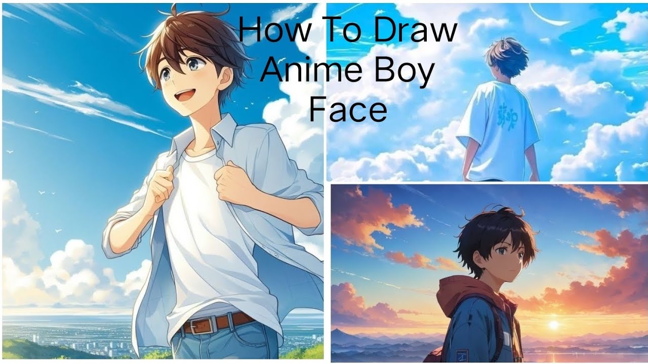 How to draw anime boy face like pro 😈#viralvideo#Divyesh artist # - YouTube