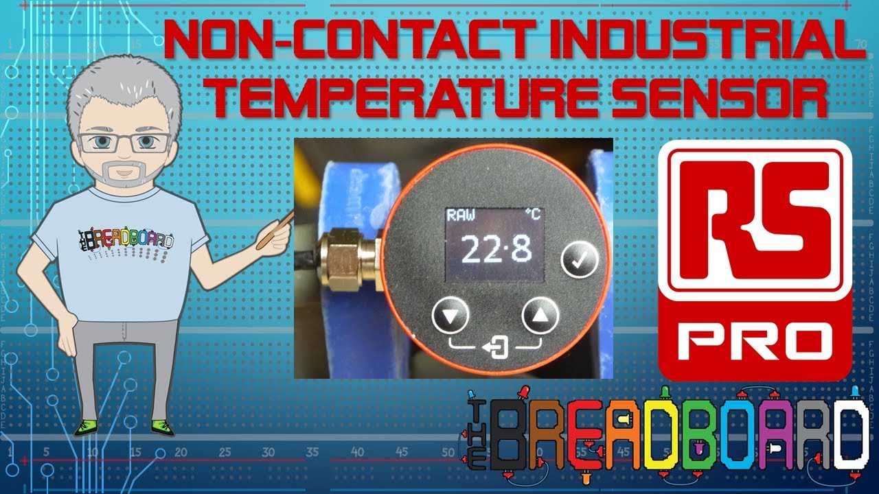 RS Pro Non-contact industrial Infrared Temperature Sensor - YouTube