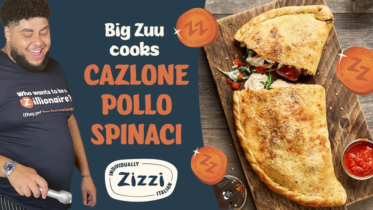 Big Zuu makes a CALZONE | Zizzi - YouTube