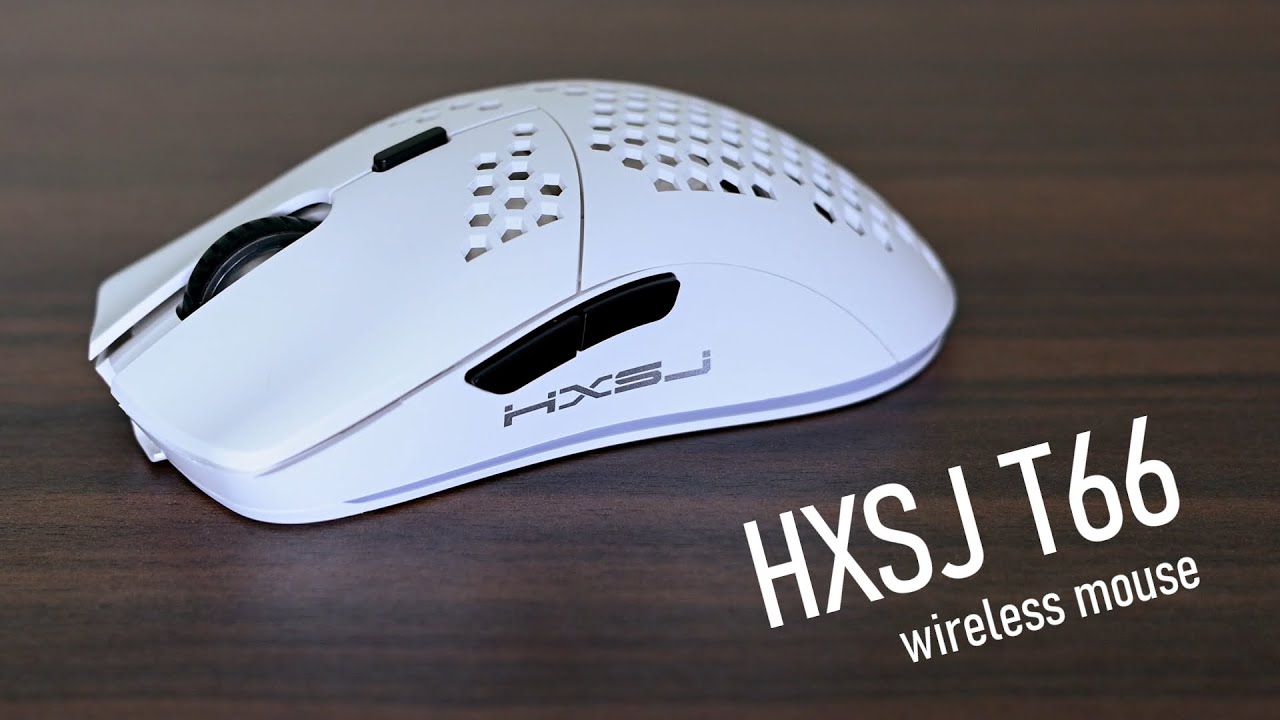 HXSJ T66 wireless mouse unboxing & quick review - YouTube