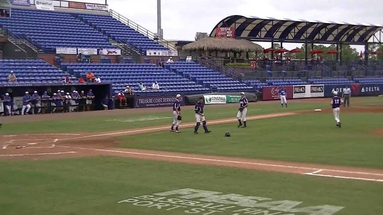 HERNANDO JESUIT FHSAA BASEBALL SEMI FINALS - YouTube