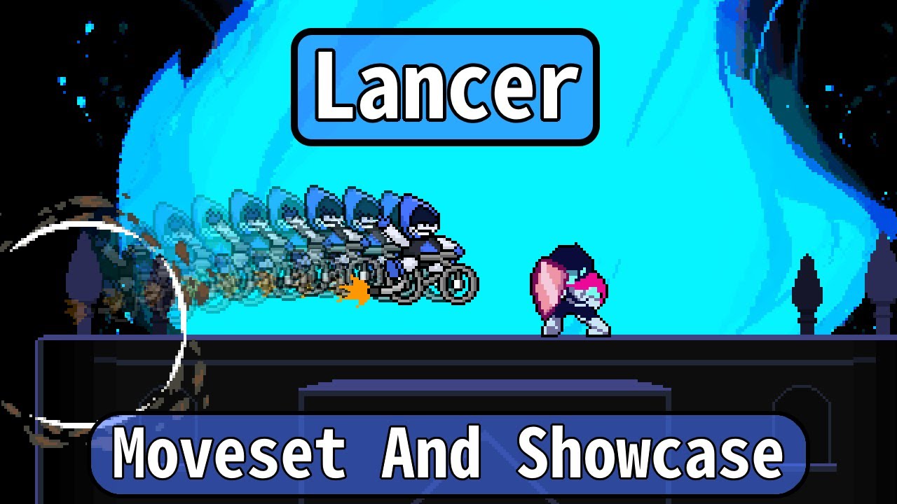 Rivals of Aether Workshop - Lancer (Deltarune) Moveset and Showcase ...