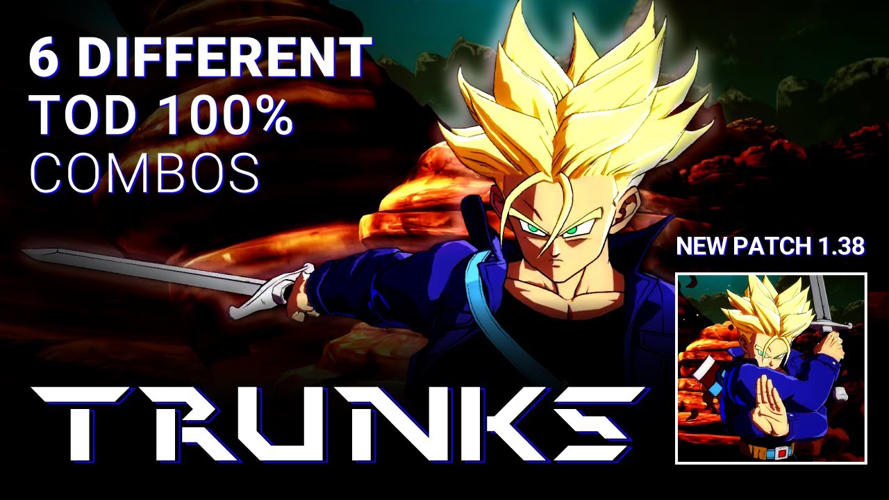 6 TRUNKS TODs YOU NEED TO SEE A$AP ⚔️ DBFZ Compilation 1.38 - YouTube