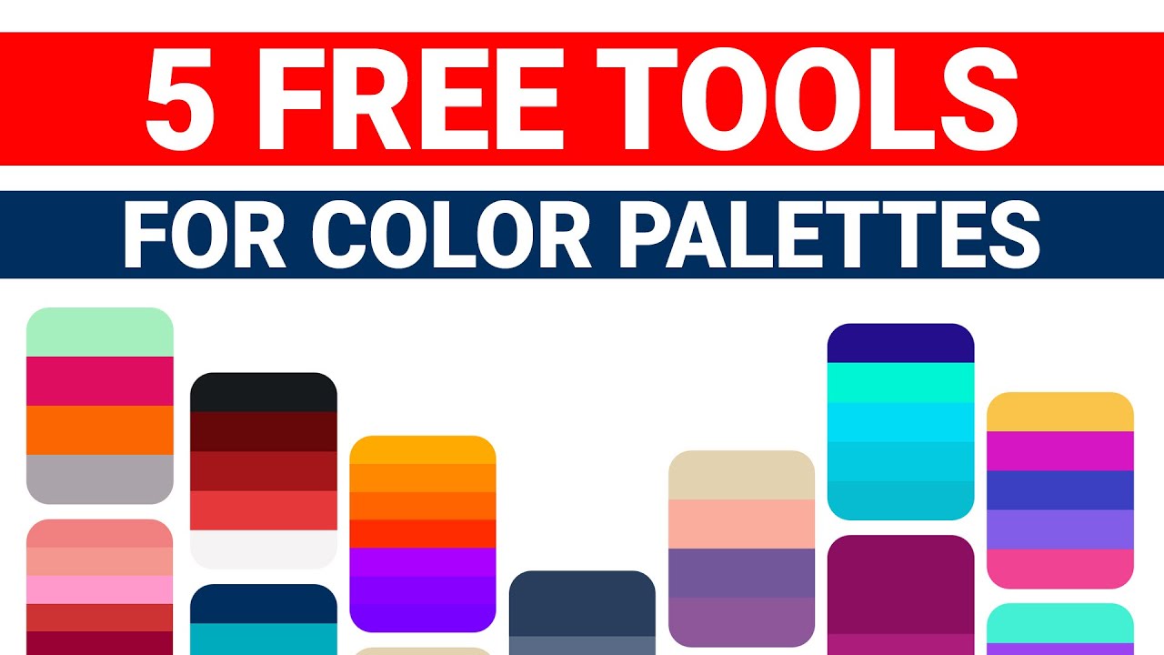 5 Free Tools for Color Combination/Scheme Palettes - YouTube
