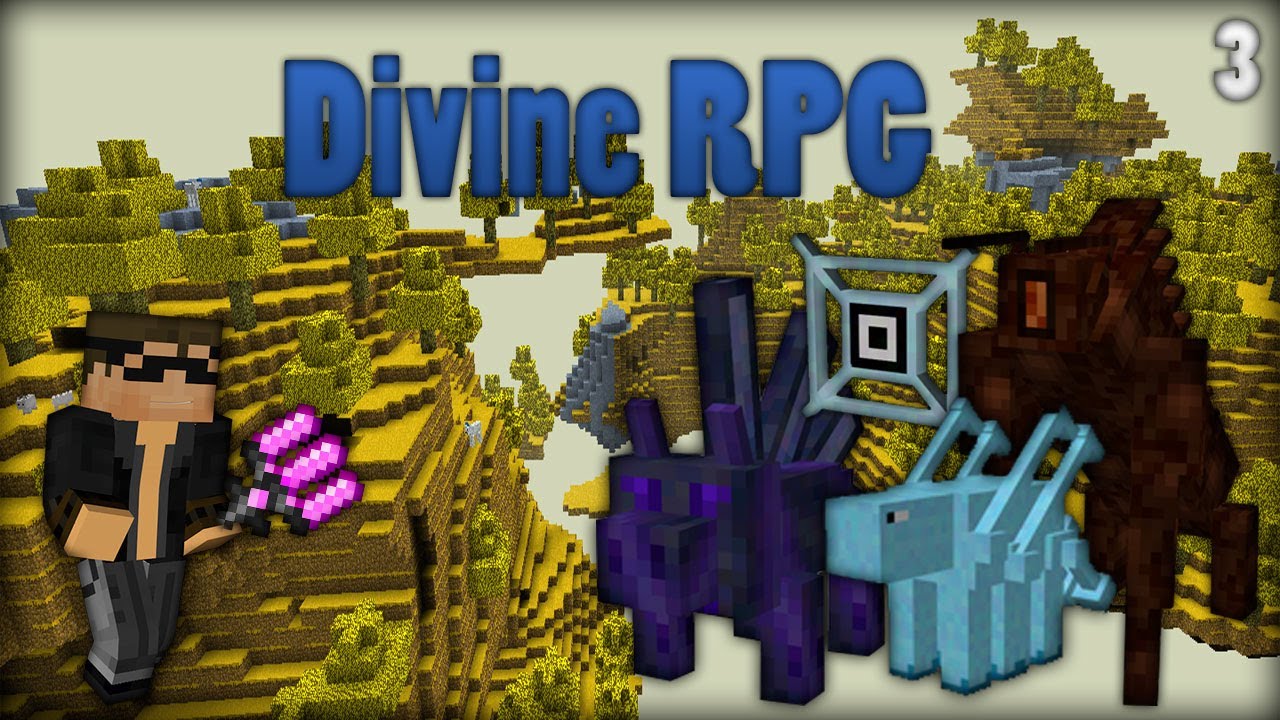 Minecraft | Divine RPG : Nouveaux équipements & arc ! #3 - YouTube
