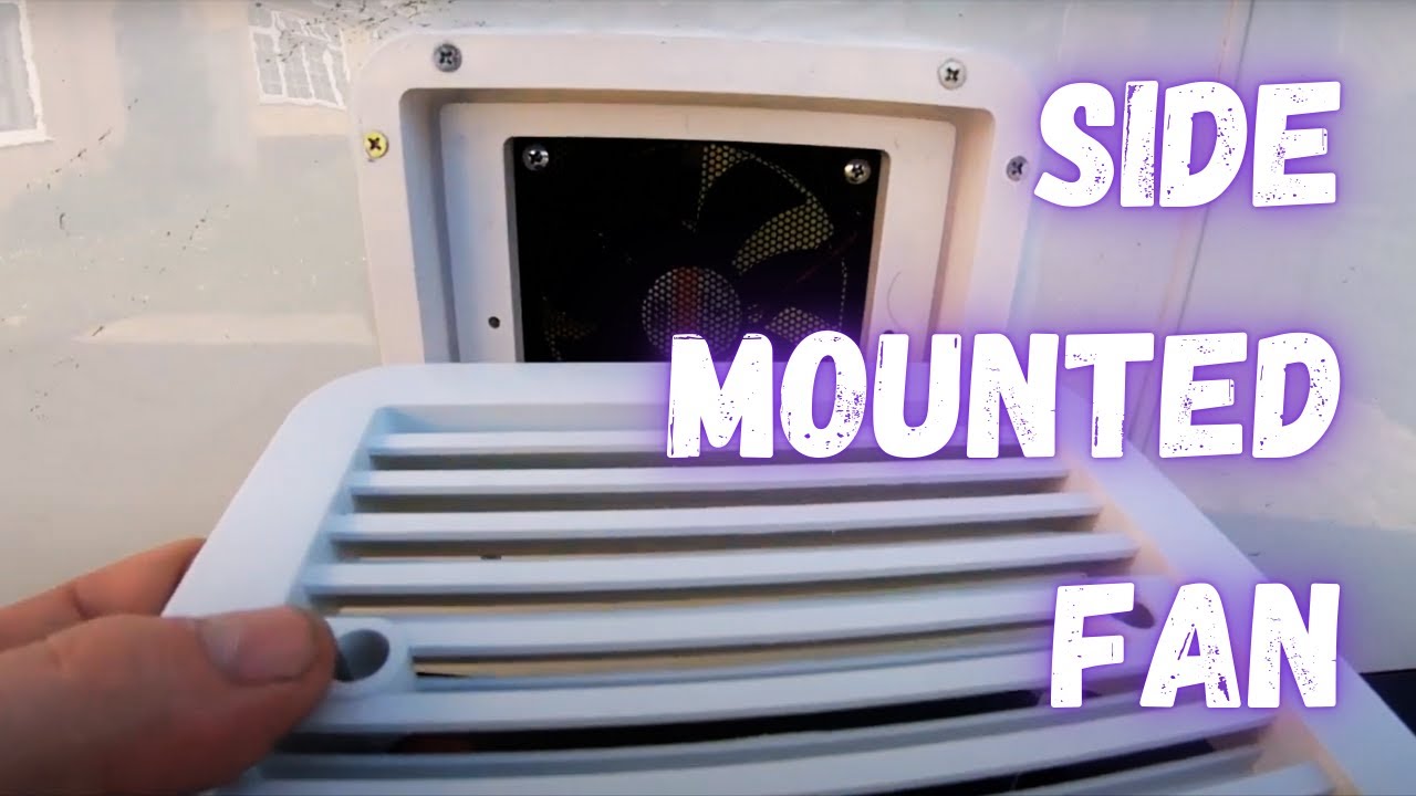 HOW TO fit a side mounted VENTILATION FAN to your CAMPERVAN - YouTube