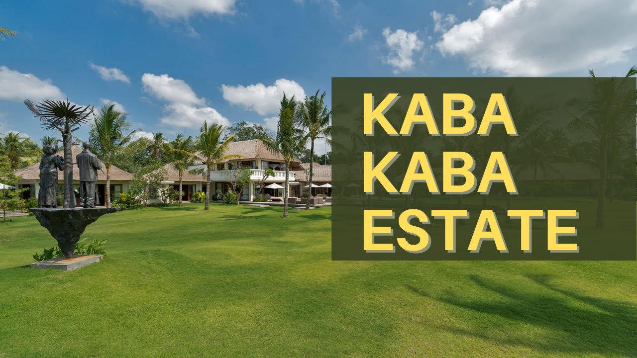 Villa Kaba Kaba Estate, Villa Bali 8 Kamar - YouTube