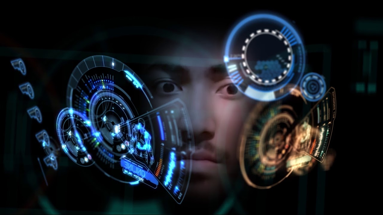 Iron Man HUD animation - YouTube