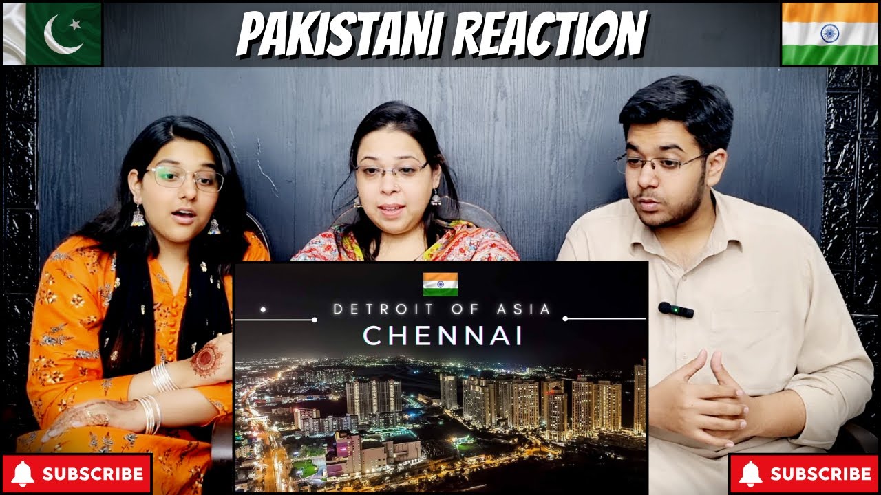 Chennai City : 4k drone view | Detroit of Asia | Reaction! - YouTube