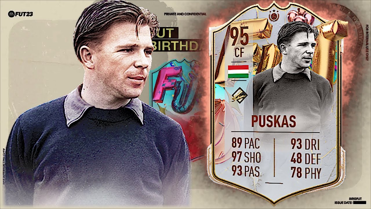 FIFA 23: 95 FUT BIRTHDAY ICON FERENC PUSKAS REVIEW - THANK YOU LEGEND ...