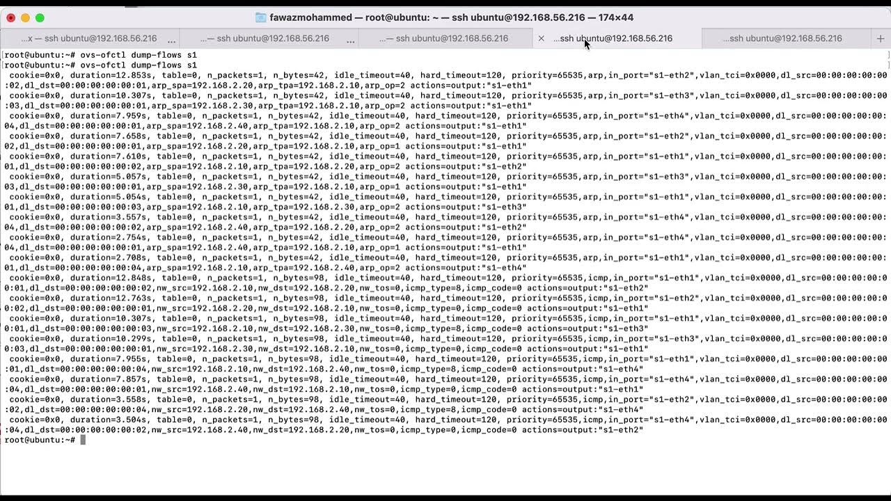 SDN-based firewall - DOS attack mitigation - YouTube