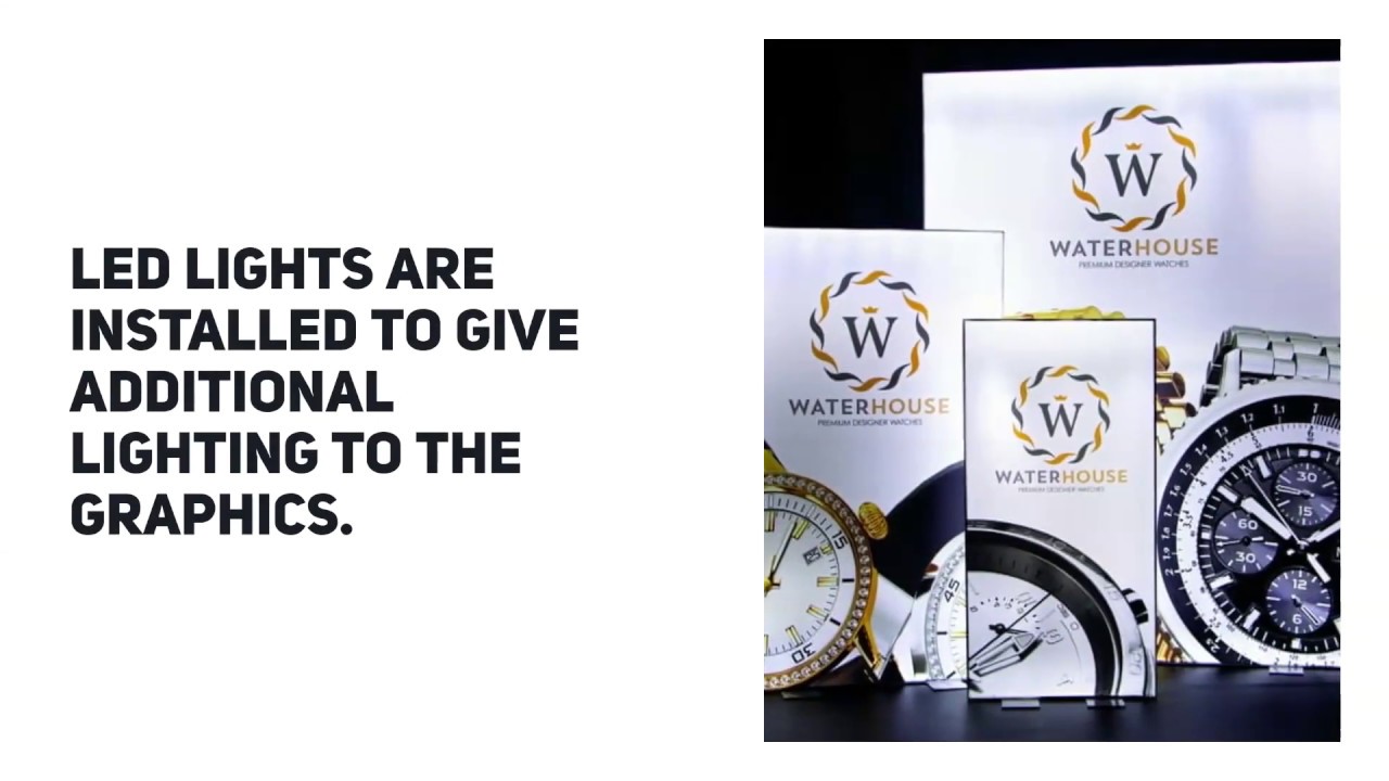 Backlit Pop Up Display for Branding | Using Backlit Pop Up Display ...