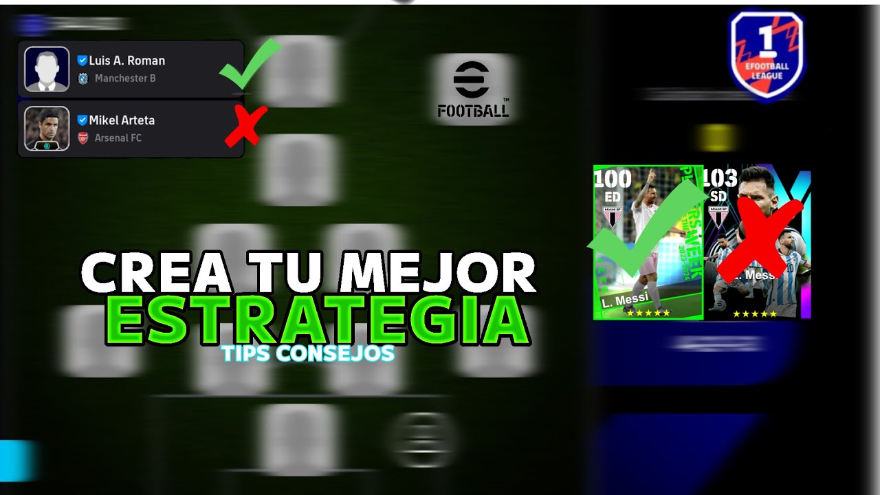 UNA DE LAS MEJORES ESTRATEGIA DE EFOOTBALL 2024 | Consejos y Tips ...