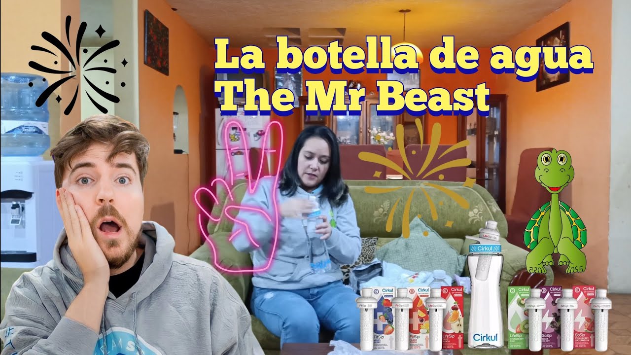 LA BOTELLA DE AGUA DE MR BEAST | CIRKUL UNBOXING - YouTube