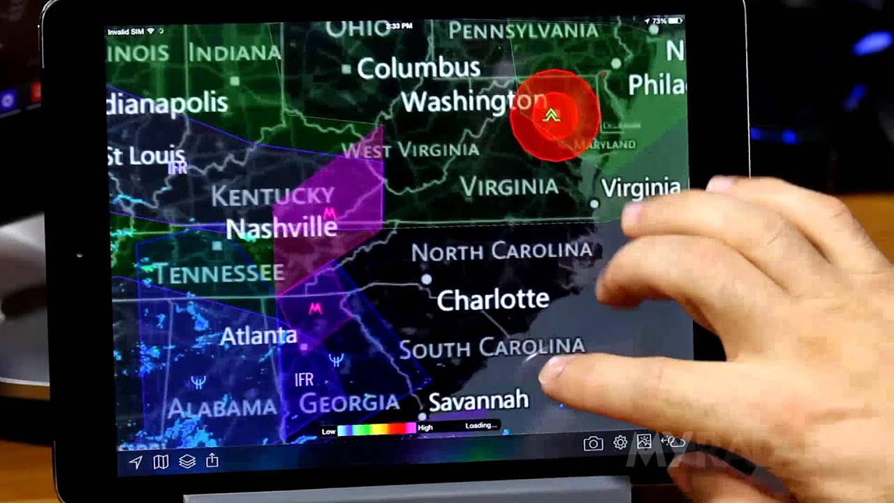 MyRadar iOS Demonstration Video - YouTube