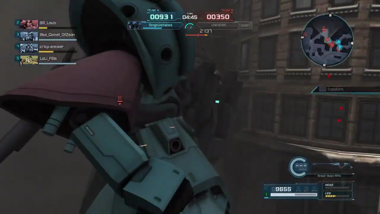 Gundam Battle Operation 2 Is Secretly A Horror Game - YouTube