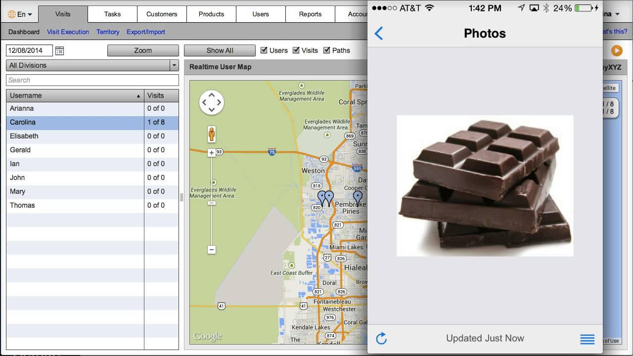 Field rep team management app. Android and IOS. Free for teams up to 10 ...