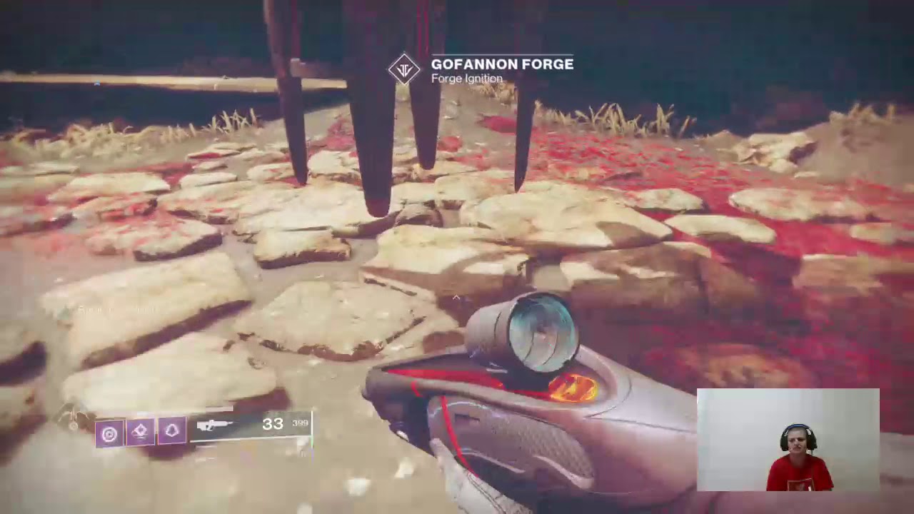 Gofannon forge complete on Hunter - YouTube