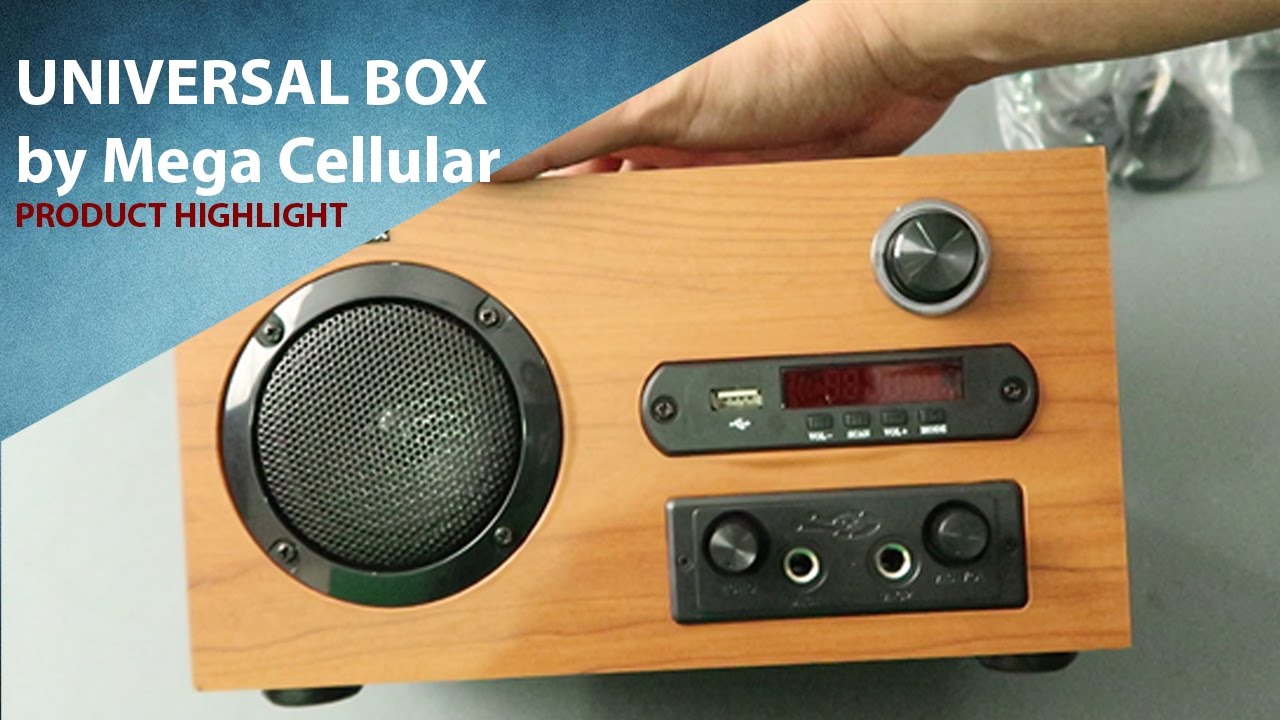 Universal Box by Mega Cellular, PhP2990 TV box full of features - YouTube