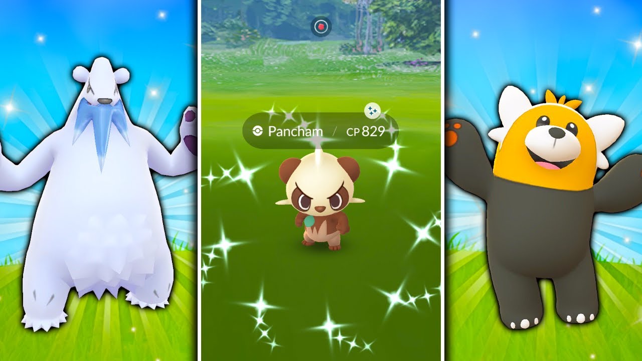 SHINY PANCHAM FOR EVERYONE IN POKEMON GO! Shiny BOOSTED Rates / Fuzzy ...