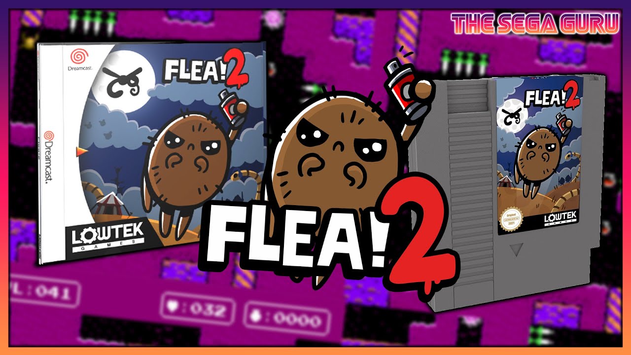 FLEA 2 for Sega Dreamcast/Nes Review! NEW FLEA game! - YouTube