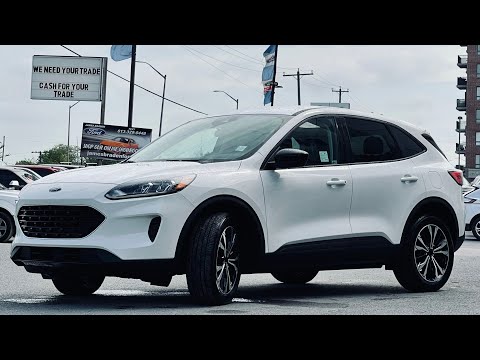 STK #10507 - 2021 Ford Escape SE AWD; walk-through