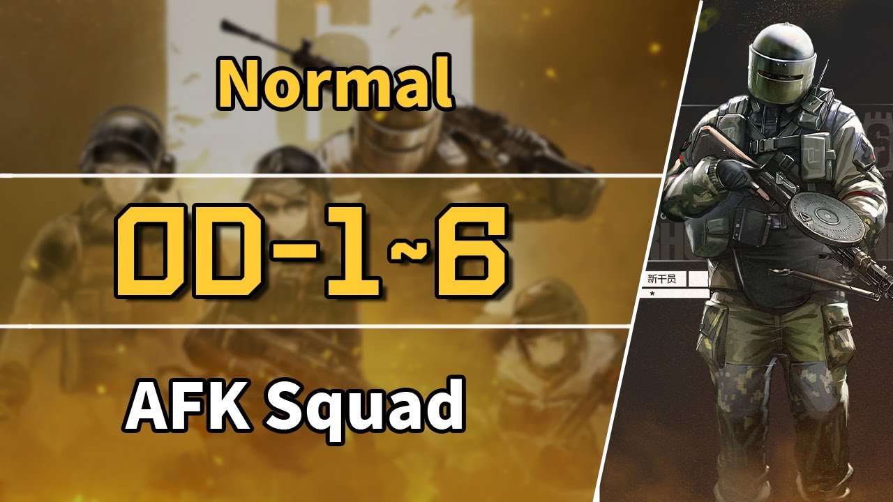 Operation Originium Dust | OD-1 to 6 | AFK Squad 【Arknights】 - YouTube
