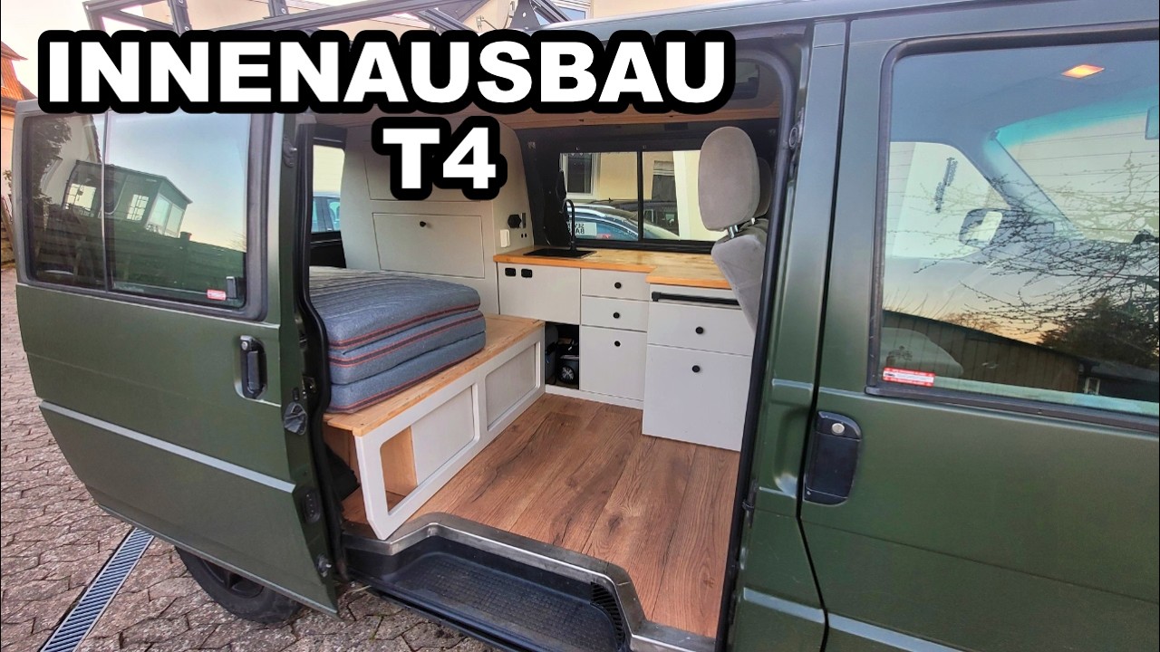 VW T4 Innenraum-Ausbau | Micha’s Camper-Projekt - YouTube