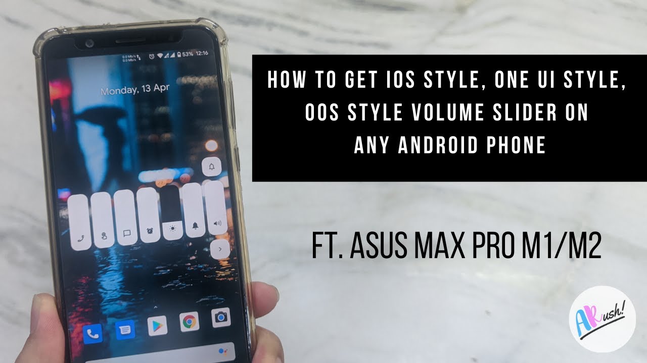 How To Get iOS Style, ONE UI Style, OOS Style Volume Slider on Any ...