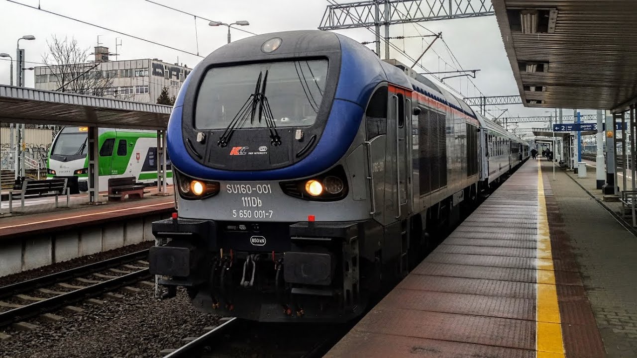 SU160-001, IC 21120 "Inka" Lublin Główny - Warszawa Wschodnia - YouTube