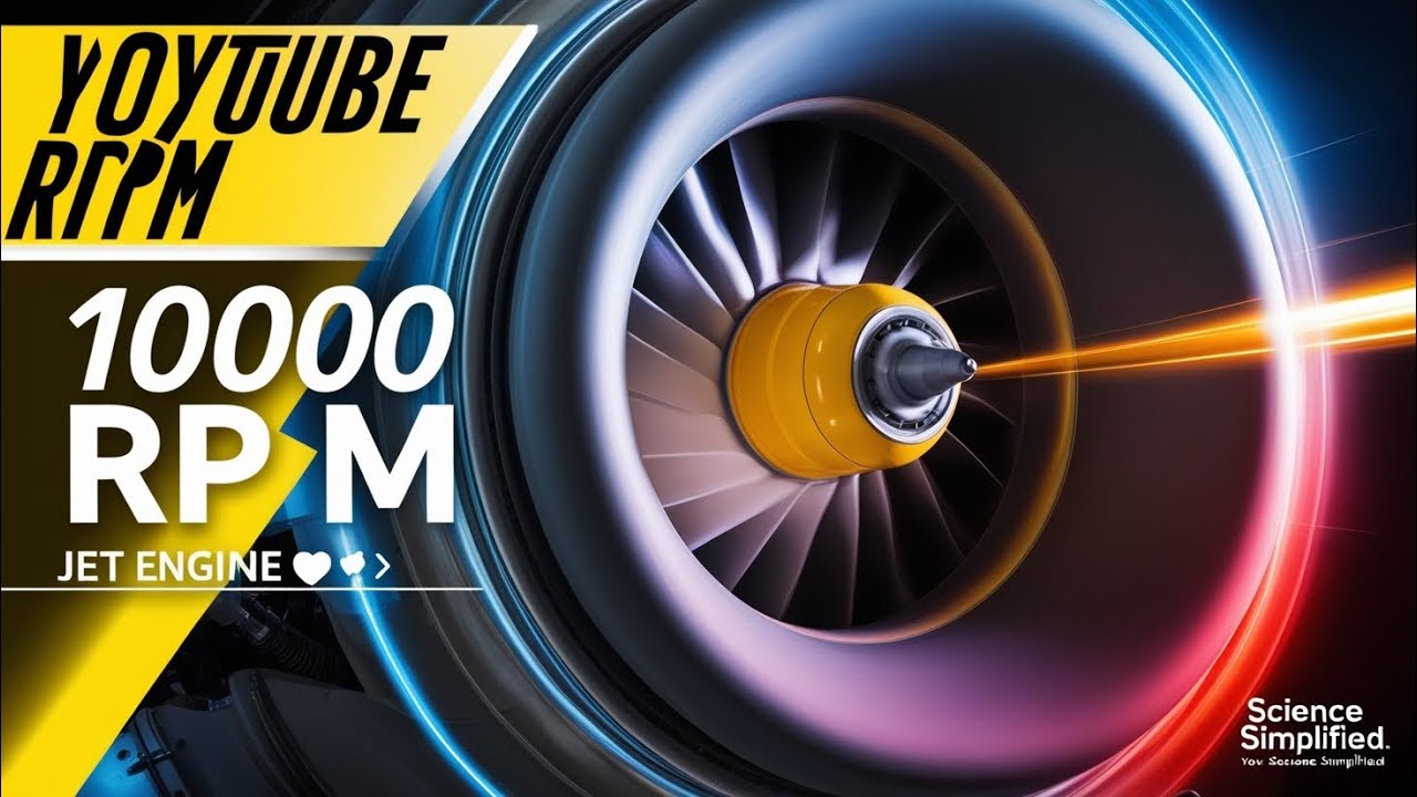 Jet Engines का जादू: 10,000 RPM पर कैसे काम करते हैं? | Think Science ...